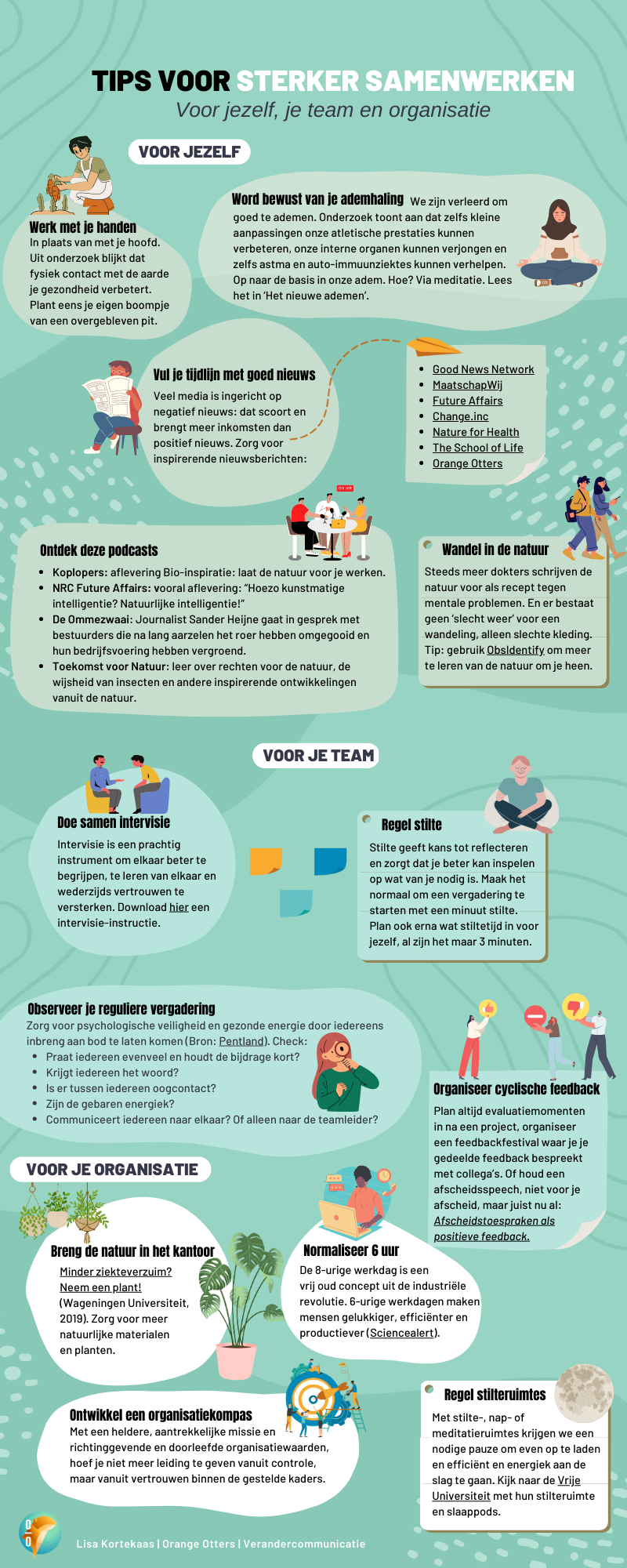 Download: Infographic met tips voor sterker samenwerken